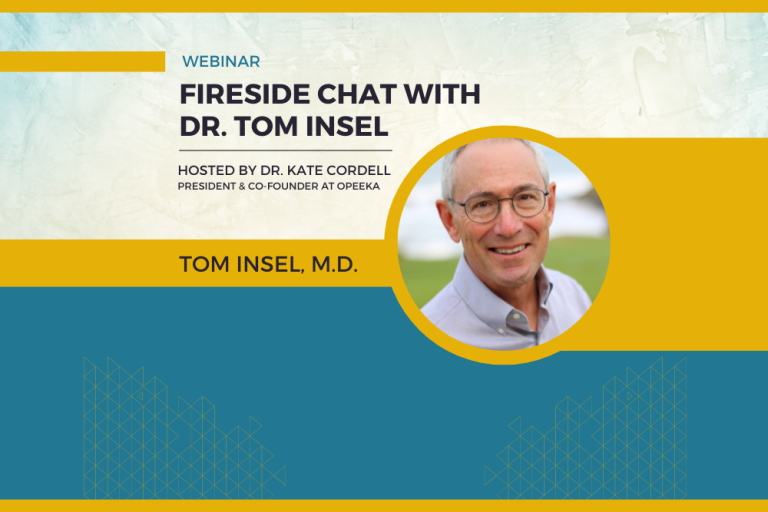 Fireside Chat With Dr. Tom Insel - Healthcare Quality Measurement Tools ...
